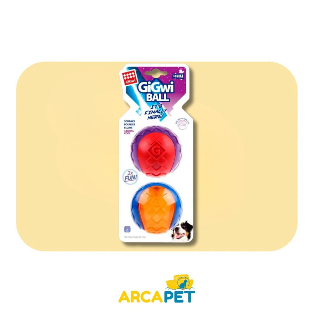Gigwi Ball X2 Talla L – Arca Pet chile