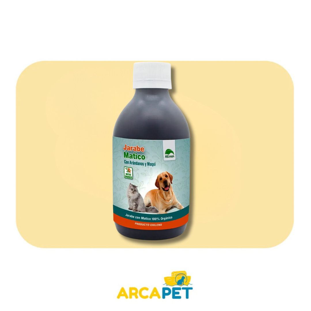 Matico Jarabe 250ml – Arca Pet chile