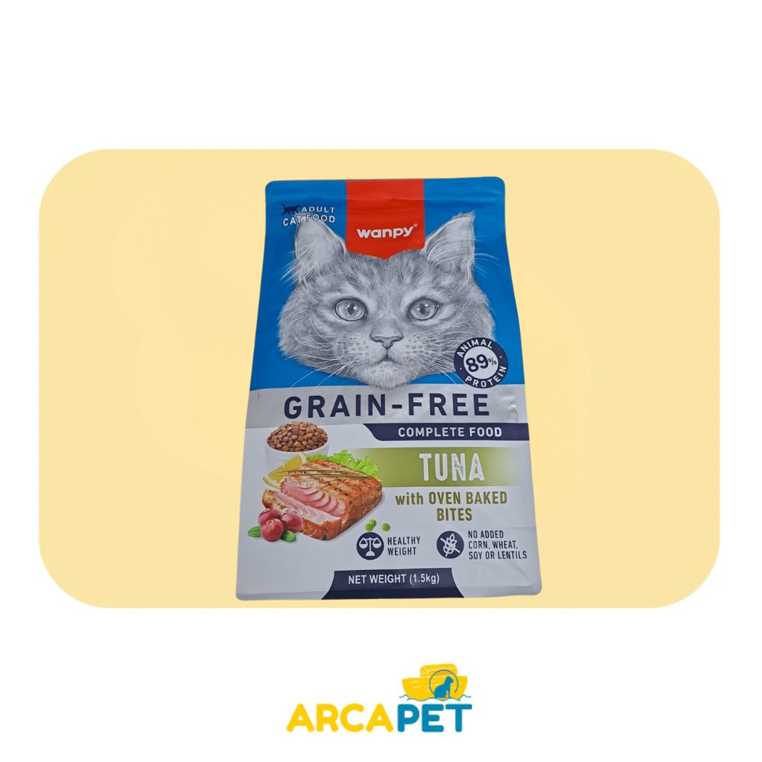 Wanpy Grain Free Tuna Adult Cat 1.5Kg – Arca Pet chile